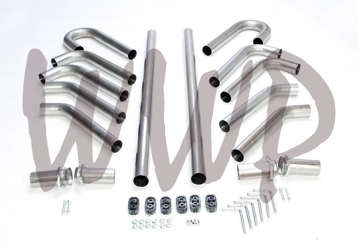 Stainless 2.5" Hot Rod Custom Exhaust Builder Tubing Mandrel Bend Tube ...